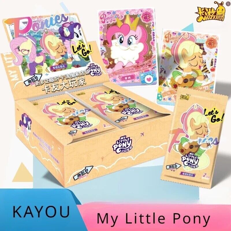 Kayou My Little Pony 30 Pack Booster Box CCG Trading ccg Cards NEW Yellow