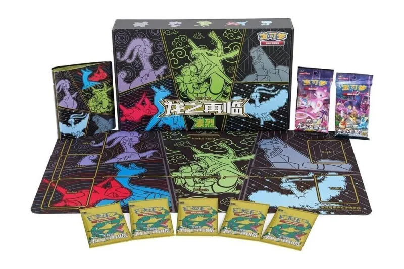 Pokemon TCG S-Chinese Dragon Rebirth Advance Gift Box Exlusive Rayquaza 'LinLie’