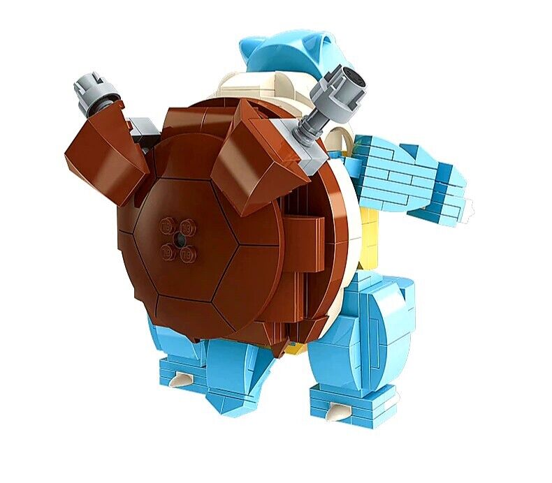 Official Pokémon Blastoise Building Blocks Set 385Pcs Creative DIY Fun ...
