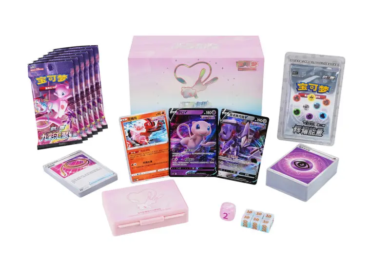 Mew Construction of Advanced ETB Brand New S-Chinese Pokemon TCG