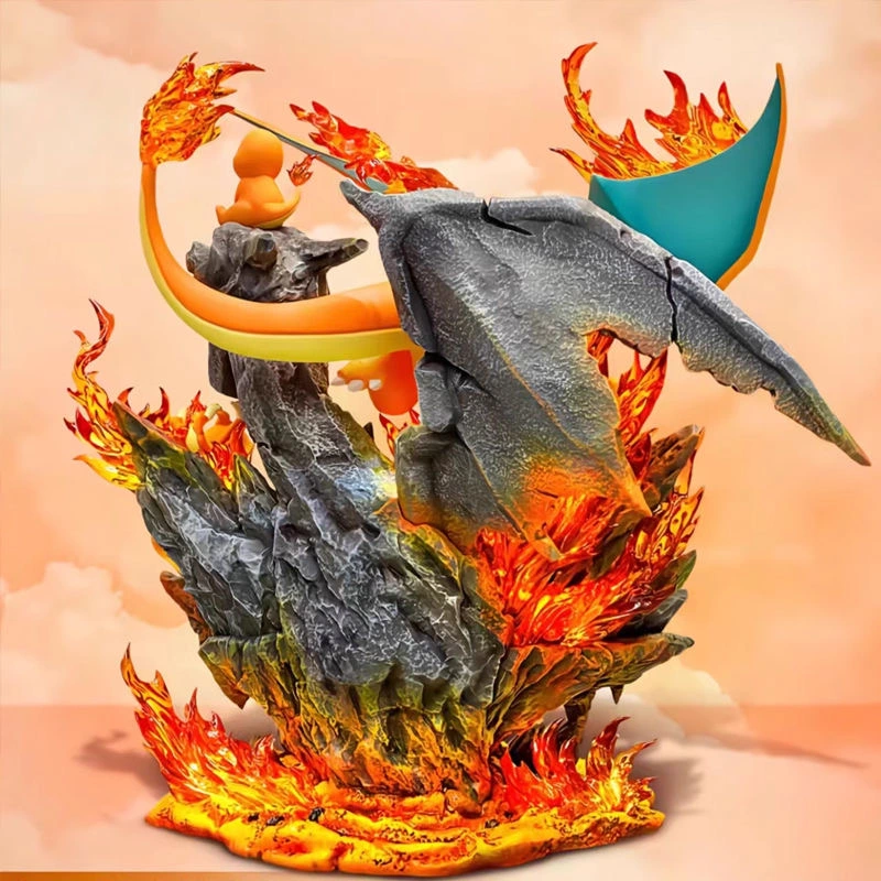 Charizard Valcona EGG Studio Recast Resin Collectibles Statue 32cm Presale