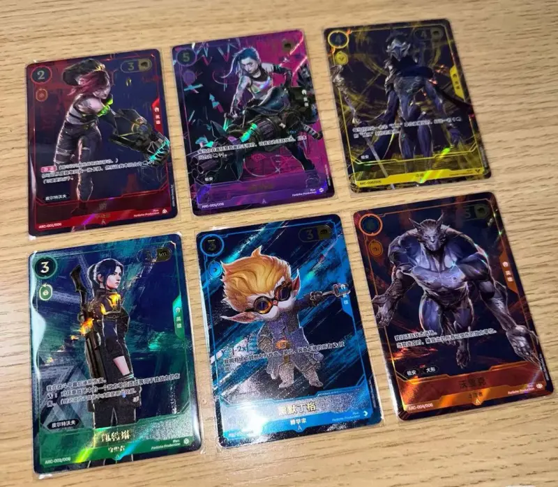 Official League of Legends Trading Card Game Promo Set Arcane Limited ...