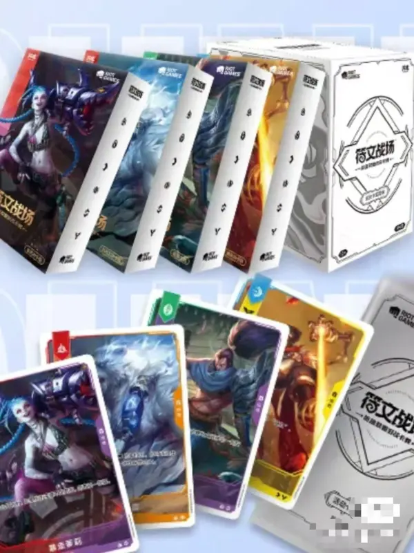 League of Legends Card Game Chinese Arcane Exclusive Start Deck Set 4 ...