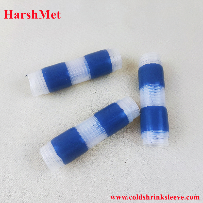 Clear Silicone Rubber Cold Shrink Tube with Built-in Mastic