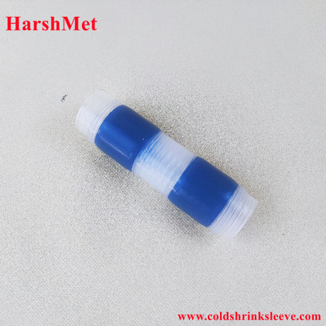 Clear Silicone Rubber Cold Shrink Tube with Built-in Mastic