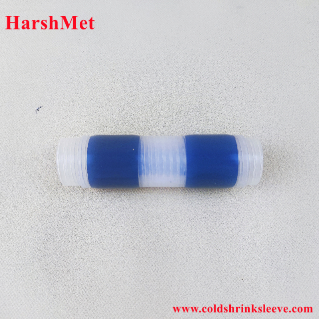 Clear Silicone Rubber Cold Shrink Tube with Built-in Mastic