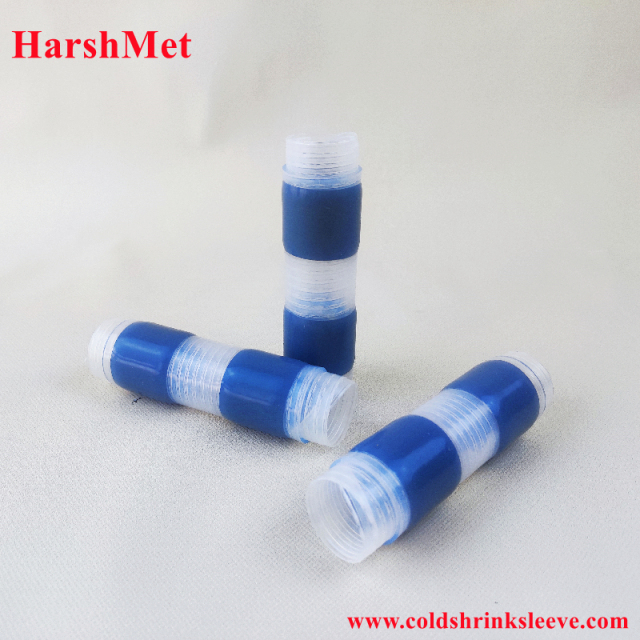 Clear Silicone Rubber Cold Shrink Tube with Built-in Mastic
