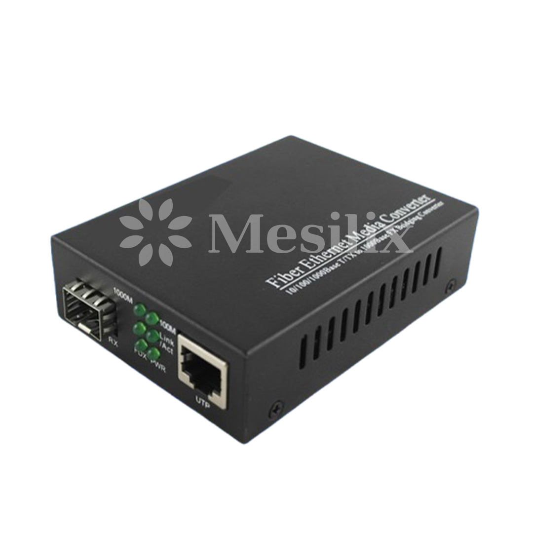 Media Converter | 1000M Fiber to RJ45 Media Converter