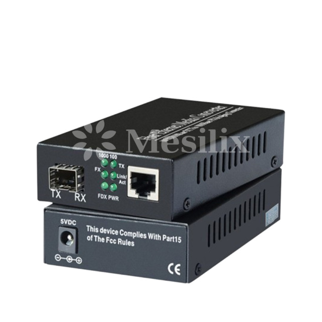 Media Converter | 1000M Fiber to RJ45 Media Converter