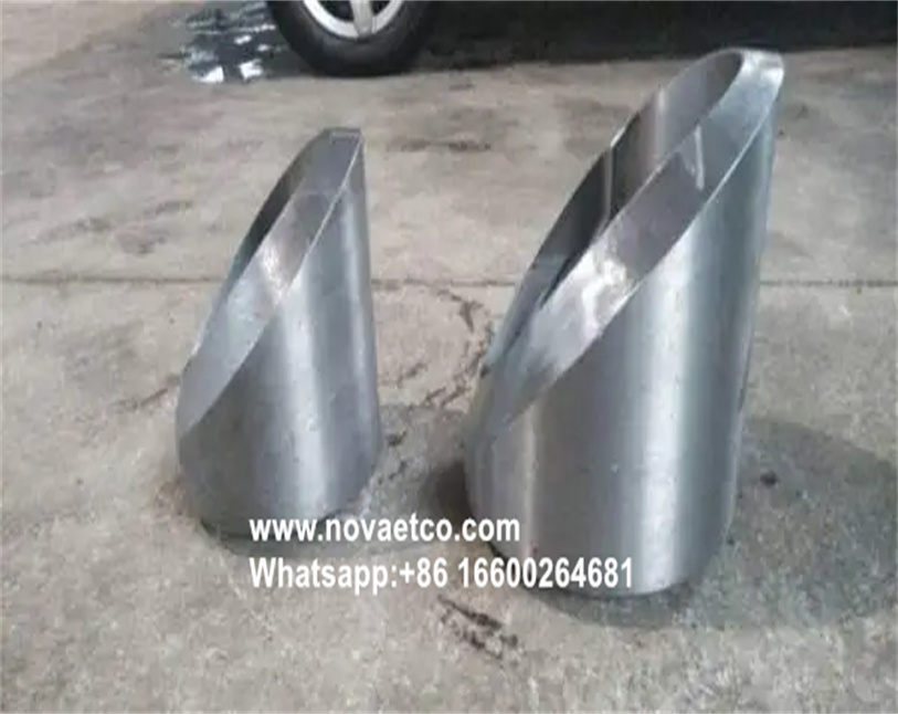 Socket diagonal branch pipe