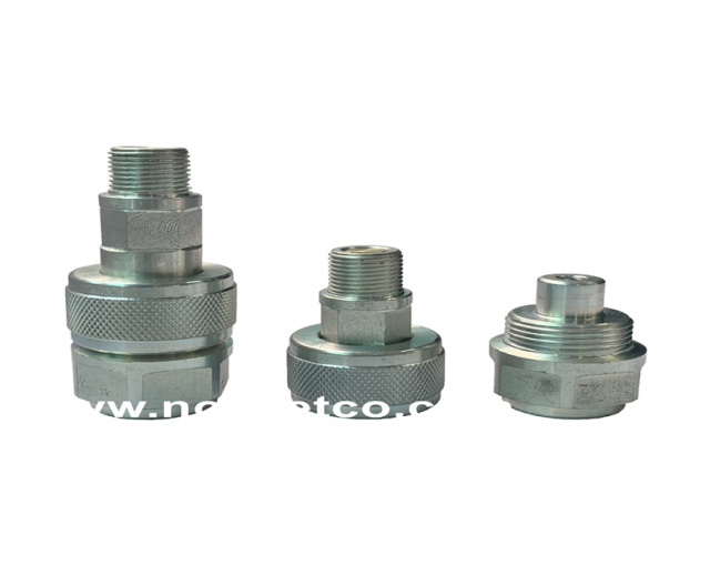 High pressure hydraulic quick connector