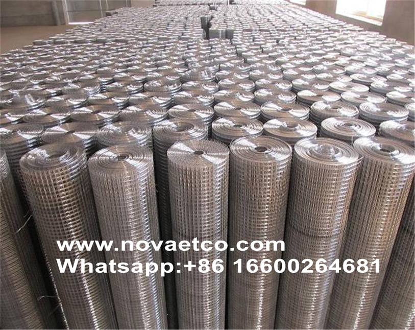 Steel wire for electroplated galvanized welded mesh