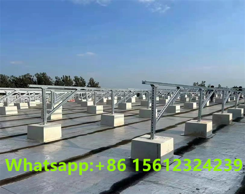 Hot-Dip Galvanized Photovoltaic Brackets For Solar