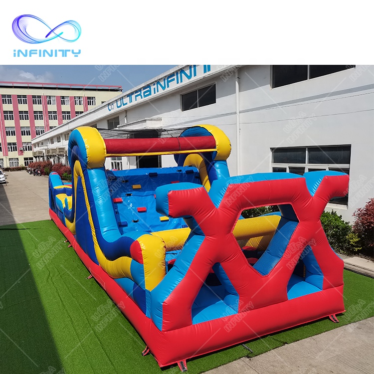 Commercial Inflatable Obstacle Game Course Inflatable Bounce House ...