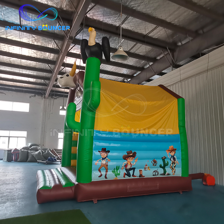 Shepherd Farm Theme Commercial Jumping Bounce House Soccer Bouncy ...