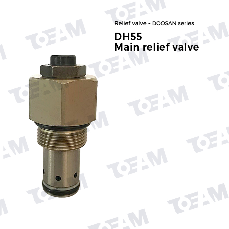 DH55 Excavator Main Relief valve For Doosan DH55 Excavator