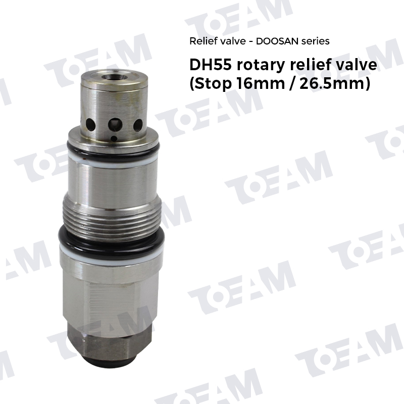 DH55 Excavator Rotary/Swing Relief valve For Doosan DH55 Excavator