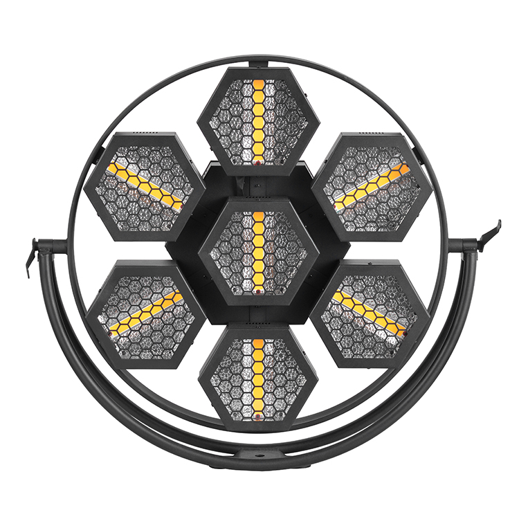 GK Lighting RayGlimz GlowRetro 7 | Retro LED Stage Light with RGB & DMX ...