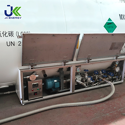 20ft T75 Cryogenic Liquid LCO2 ISO Tank Container ASME Standard