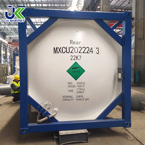20ft T75 Cryogenic Liquid LCO2 ISO Tank Container ASME Standard