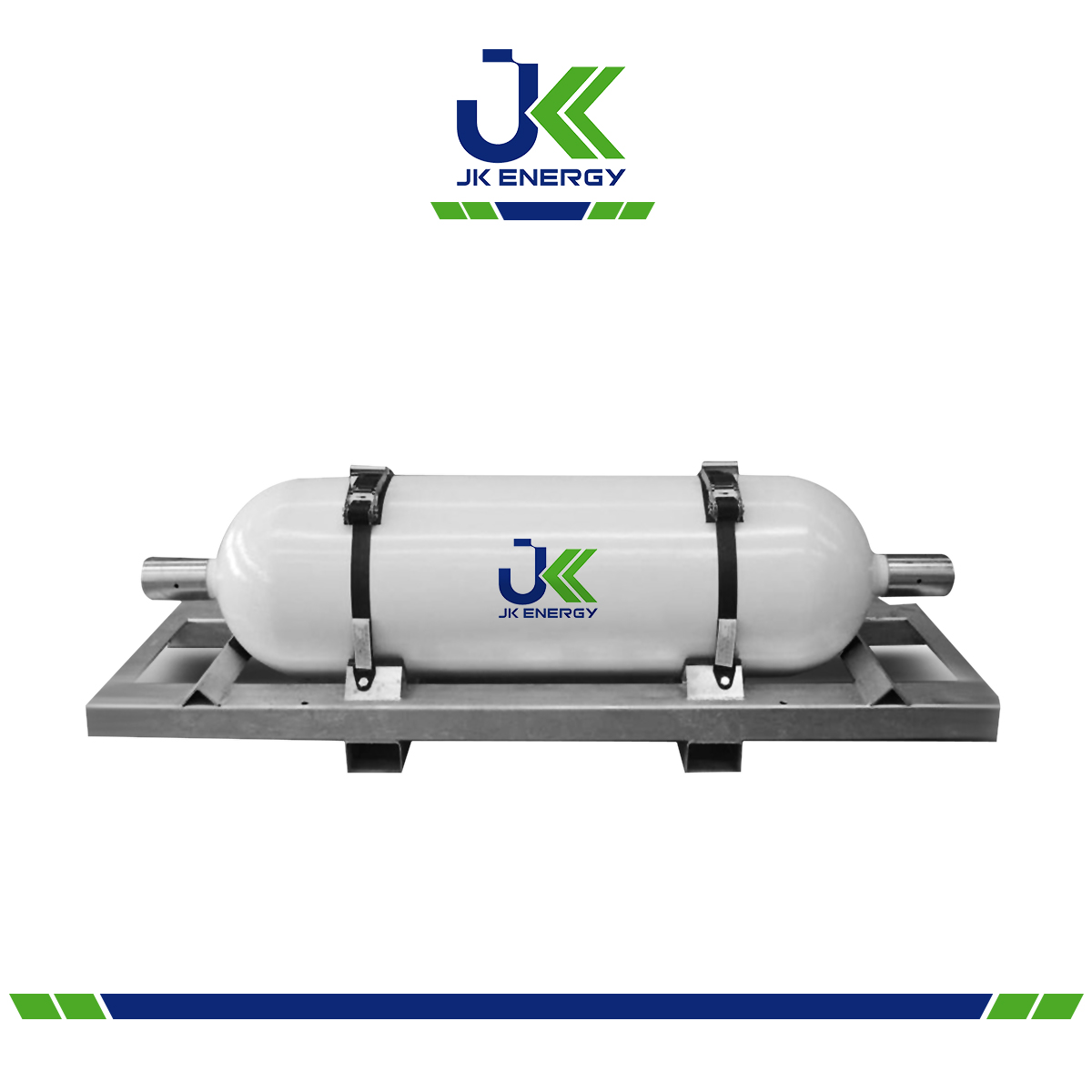 Cng Industrial Y-Ton Gas Cylinders For N2、He、SiH4、SF6、HN3、N2O、CL2、HCL