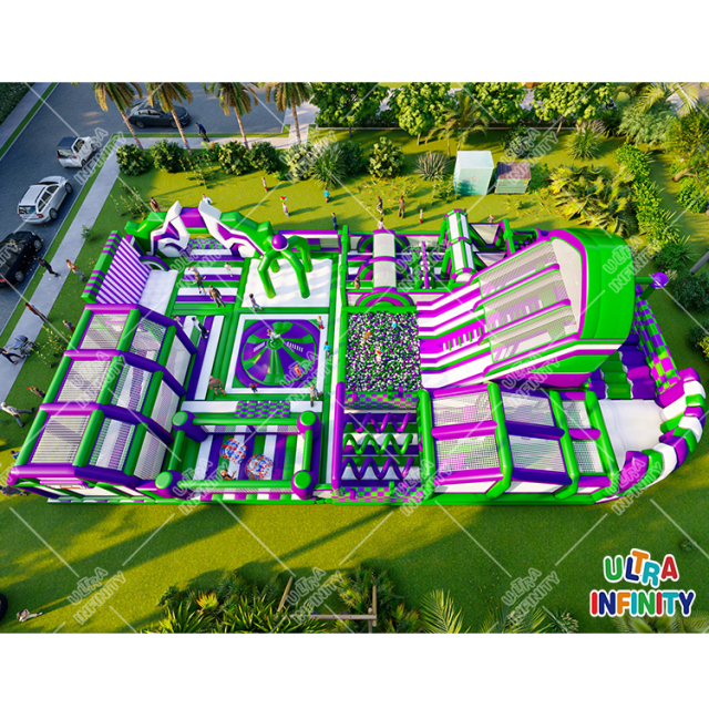 Inflatable Indoor & Outdoor Theme Park Kids and Adults Theme Park ...