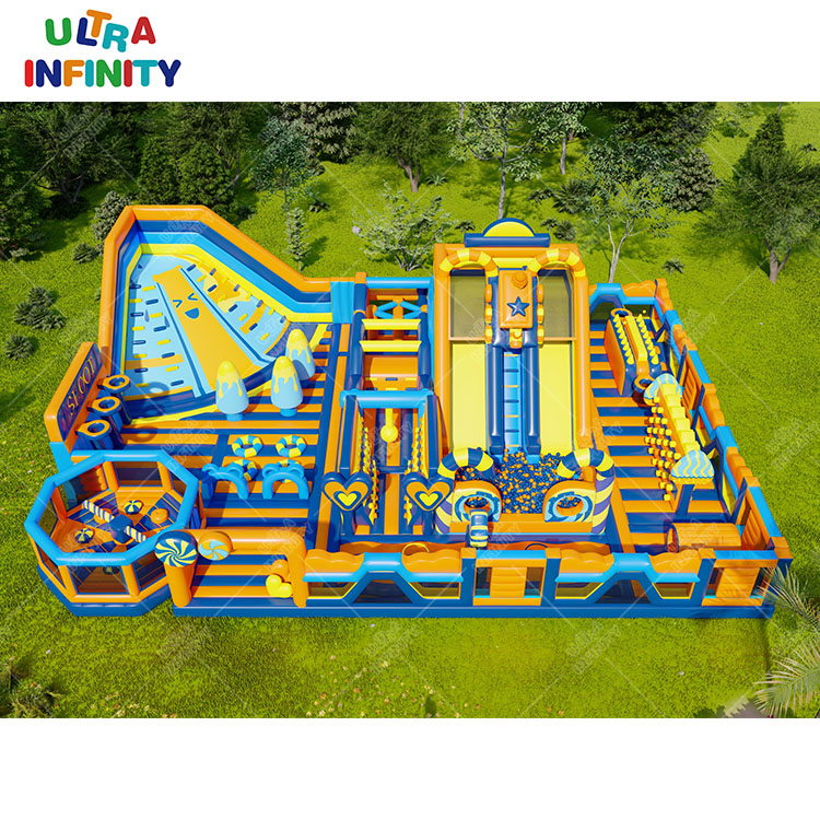 Inflatable theme park commercial inflatable playground indoor & outdoor ...