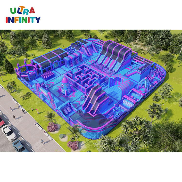 Inflatable Trampolines Playground Obstacle Course Outdoor & Indoor ...