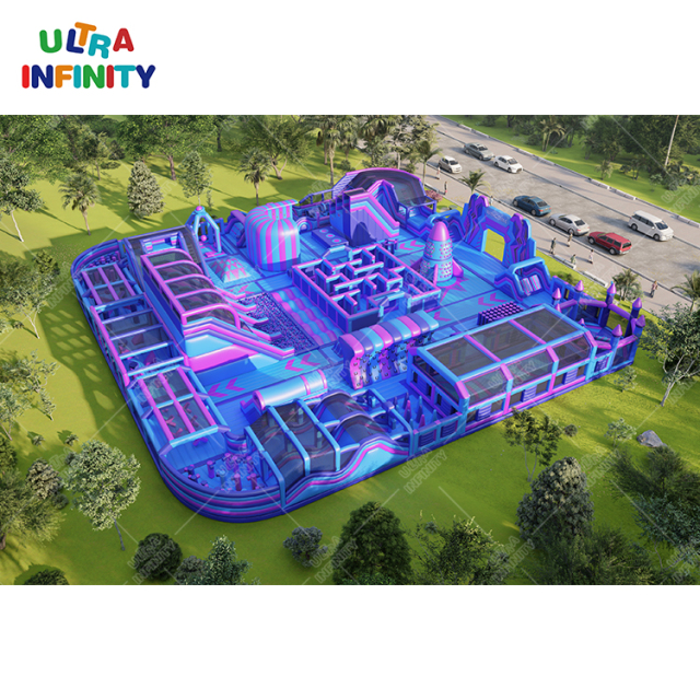 Inflatable Trampolines Playground Obstacle Course Outdoor & Indoor ...