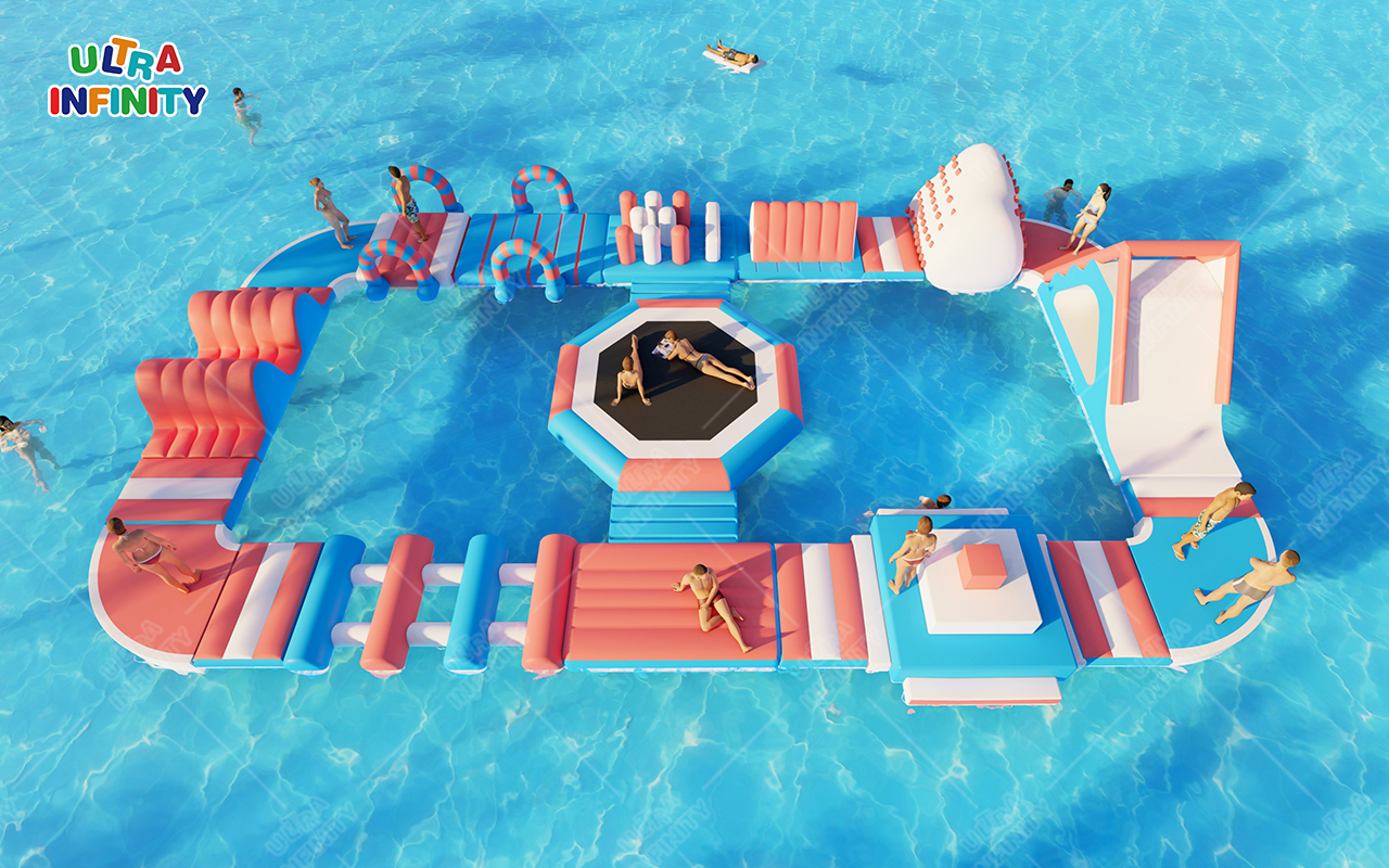 Inflatable Floating Water Park Summer Beach Games Lake/Sea Water Park