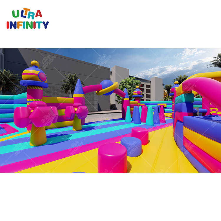 Customized Inflatable Theme Park Playground Games Indoor & Outdoor Fun Park
