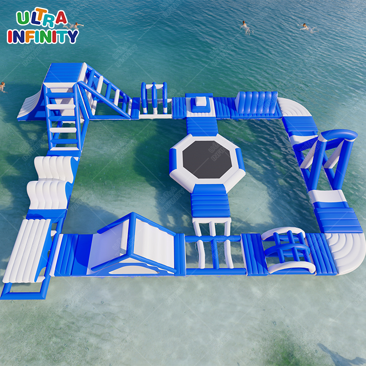 Customized Inflatable Lake Water Park Design Commercial Beach Water Park