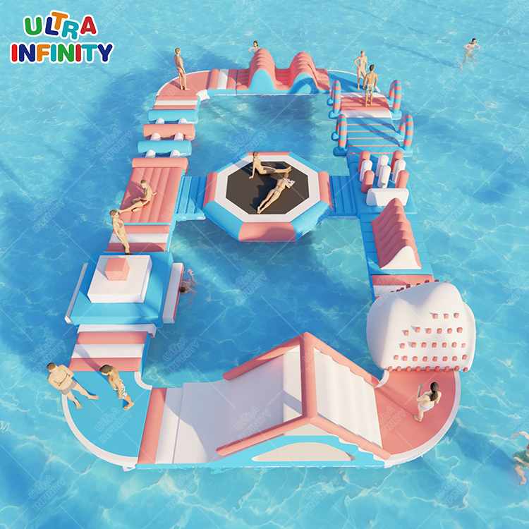 Inflatable Floating Water Park Summer Beach Games Lake/Sea Water Park