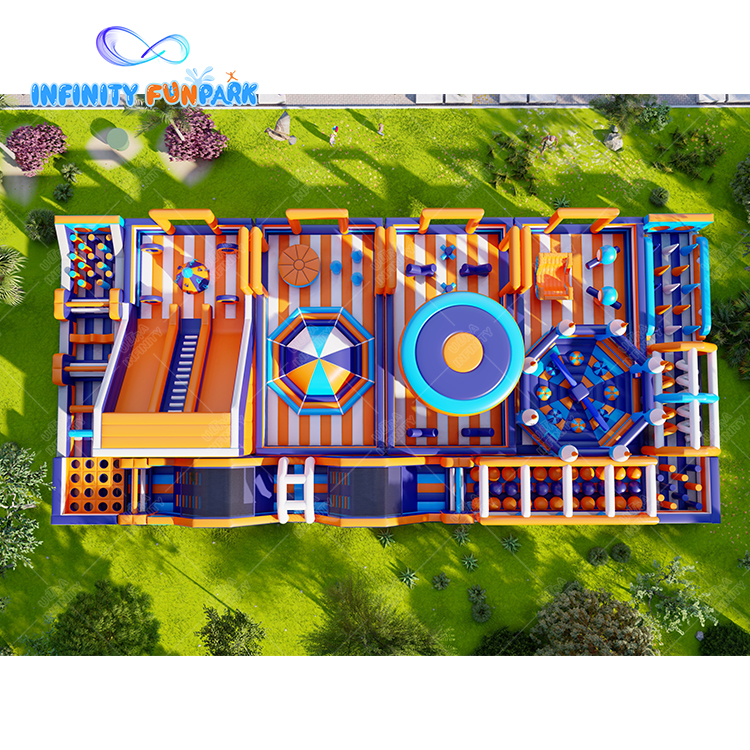 New Design Customizable Indoor/Outdoor Inflatable Theme Park Inflatable ...