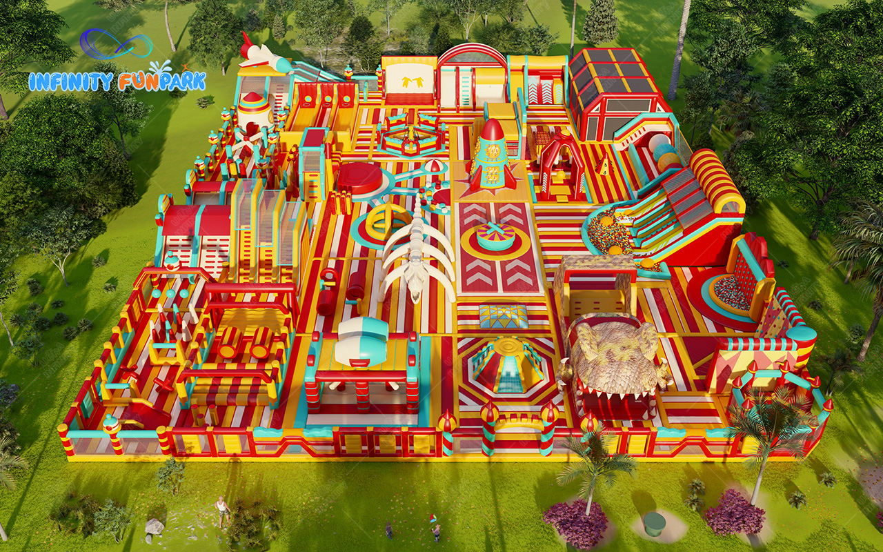 Inflatable Amusement Park Build: Costs and Key Considerations