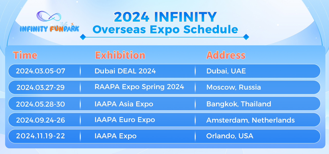 Successful Ending of the Dubai Deal Show, Infinity FunPark Company Exhibition Schedule Revealed!
