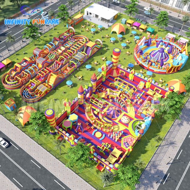 Innovative Inflatable Entertainment Venue Solution