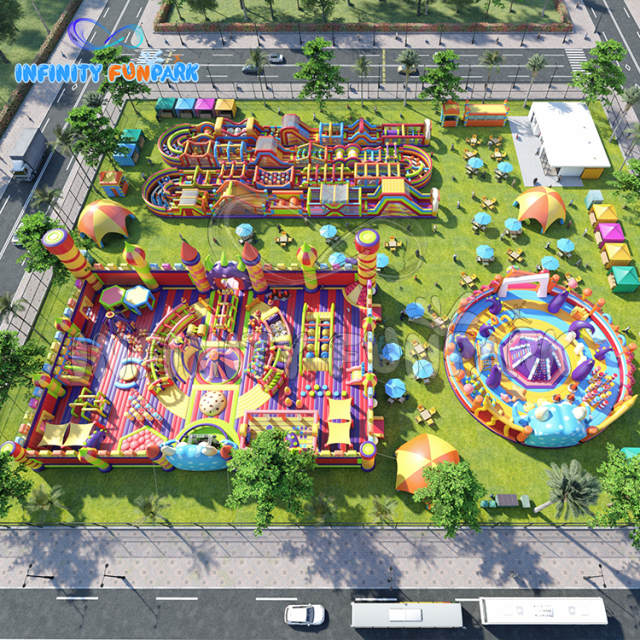 Innovative Inflatable Entertainment Venue Solution