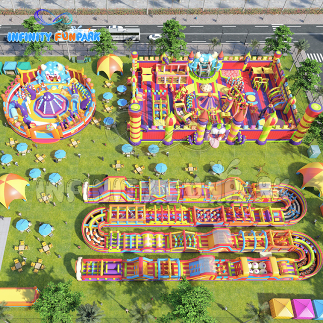 Innovative Inflatable Entertainment Venue Solution