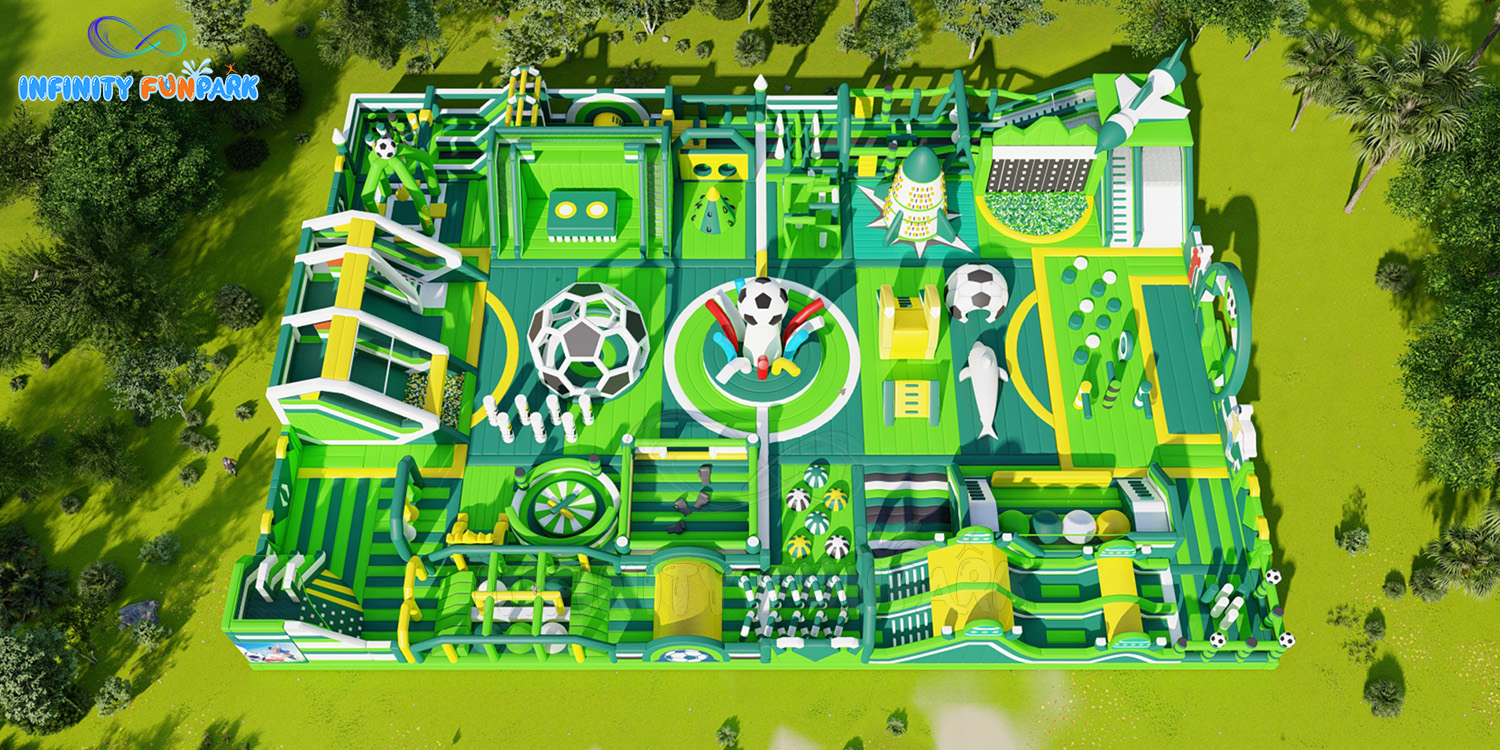 Infinity Funpark Kicks Off Inflatable Football Fun: Score with Our ...
