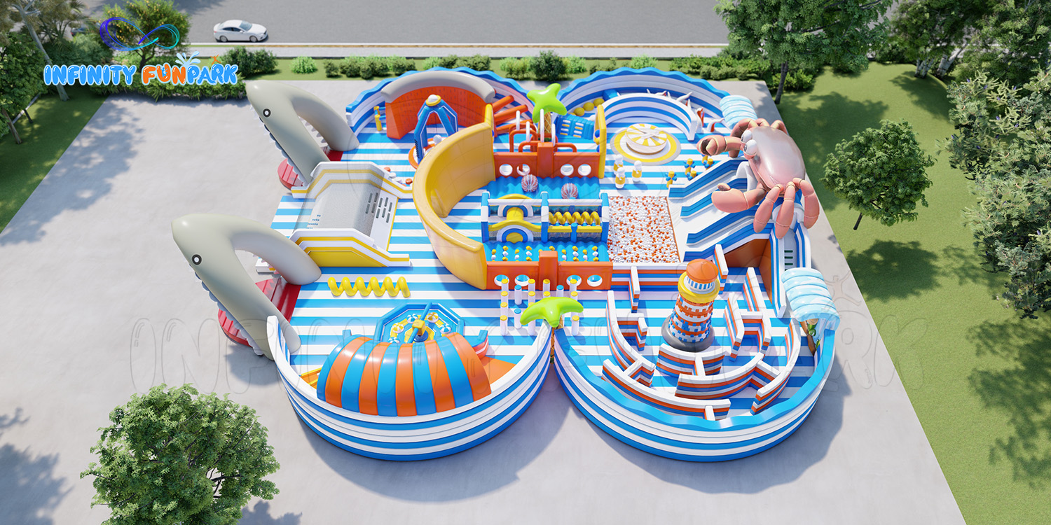 Embark on an Ocean Adventure: Experience Our Marine-Themed Inflatable ...