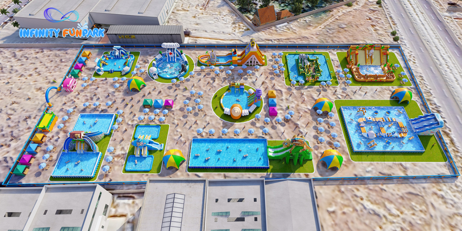 Splash into Adventure: Experience Our Modular Land and Water Park