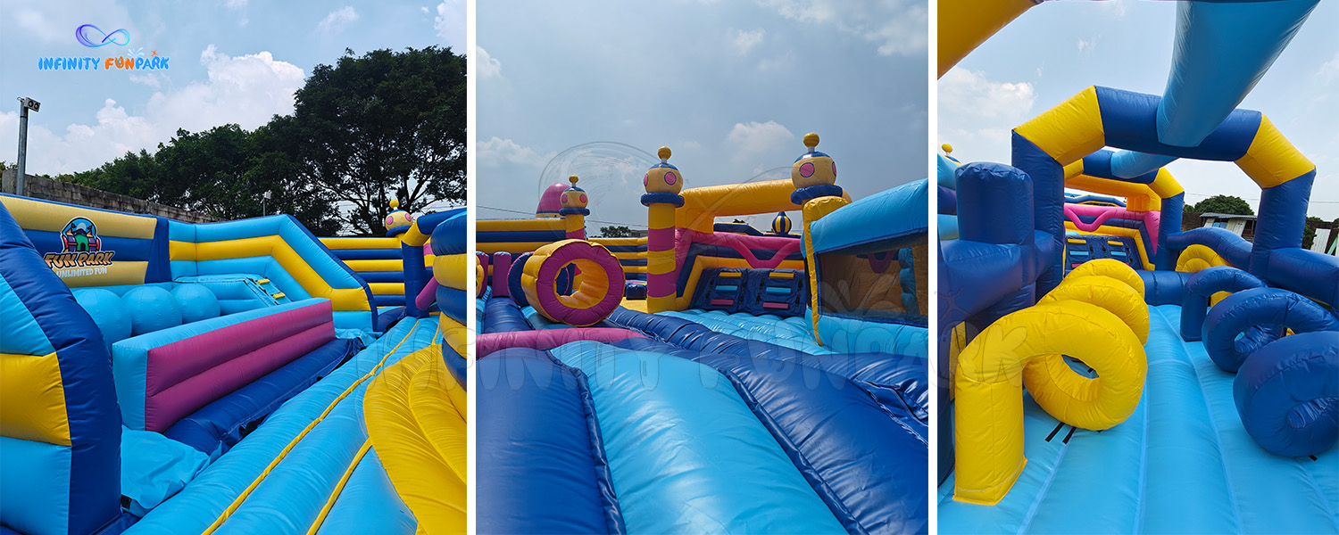 3818 Sq. Meter Giant Inflatable Theme Park Project in Pakistan Makes ...