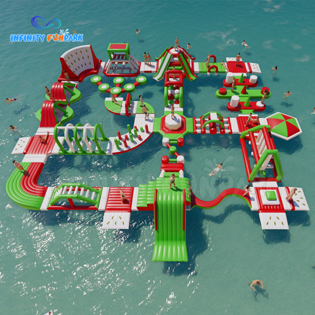 Custom Modular Inflatable Water Park—Enjoy Summer Fun