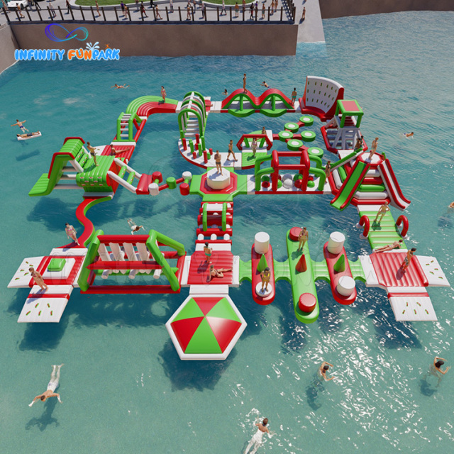 Custom Modular Inflatable Water Park—Enjoy Summer Fun