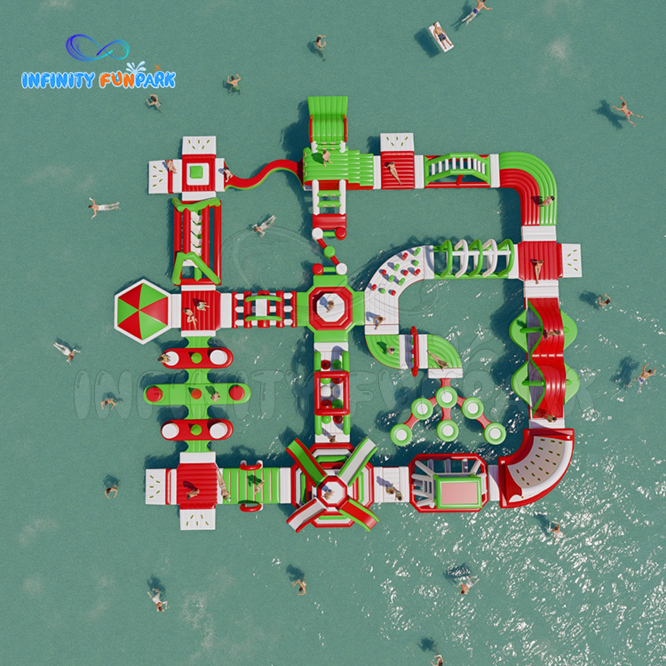 Custom Modular Inflatable Water Park—Enjoy Summer Fun