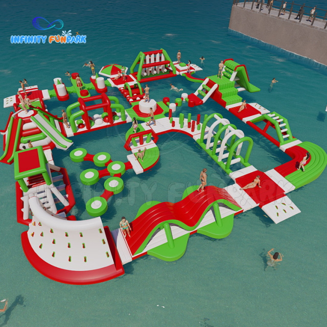 Custom Modular Inflatable Water Park—Enjoy Summer Fun