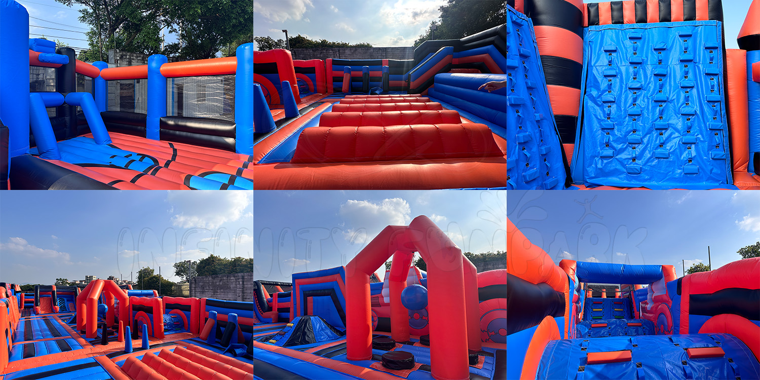 Inflatable Theme Park Designed and Manufactured for Our Client in Kuwait