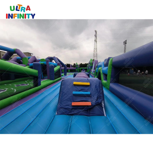 Inflatable Theme Park Indoor & Outdoor Park On Land Inflatable Bouncer ...