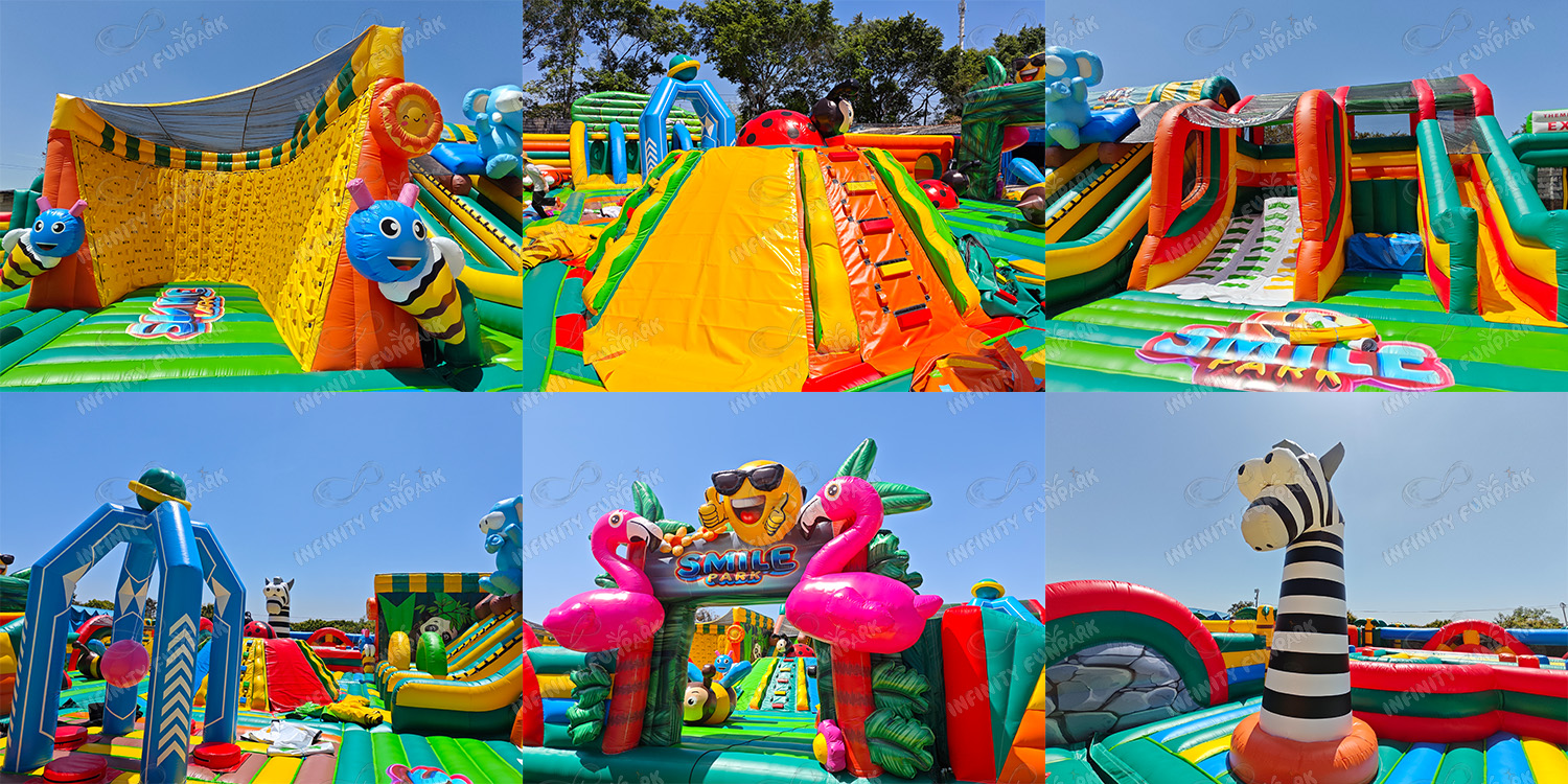 Inflatable Theme Park Designed and Manufactured for Our PT Client ...